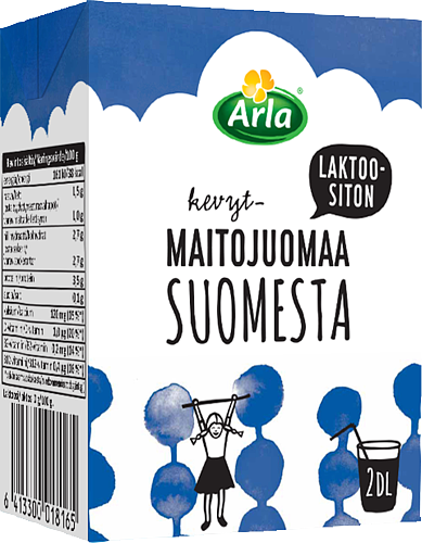 Arla Kevytmaitojuoma 2 dl Suomesta UHT laktoositon - Osta netistä laadukkaat lähikasvikset ...